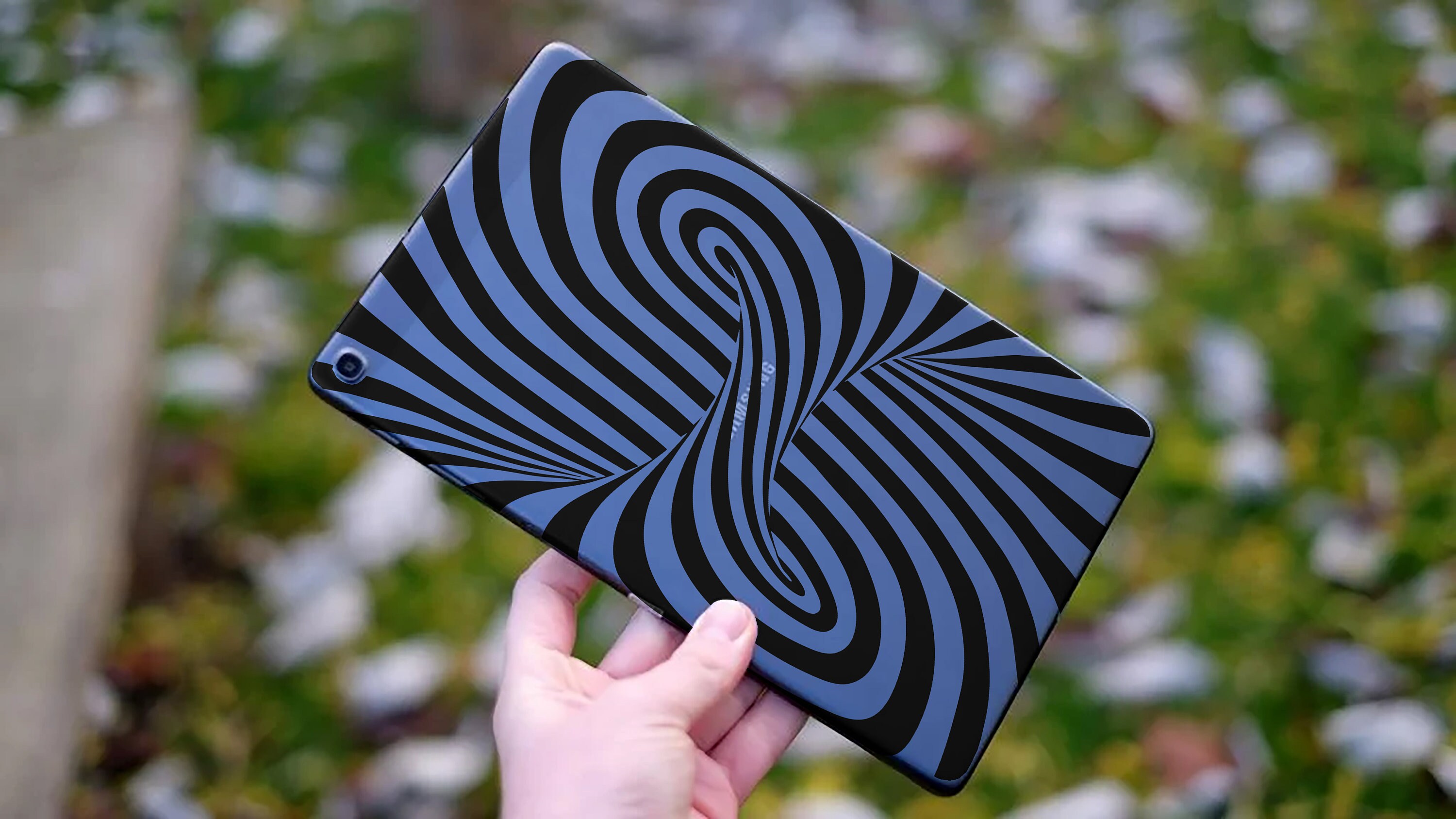 3D Optical Illusion Vinyl Decal Art Print Wall Paper - Etsy