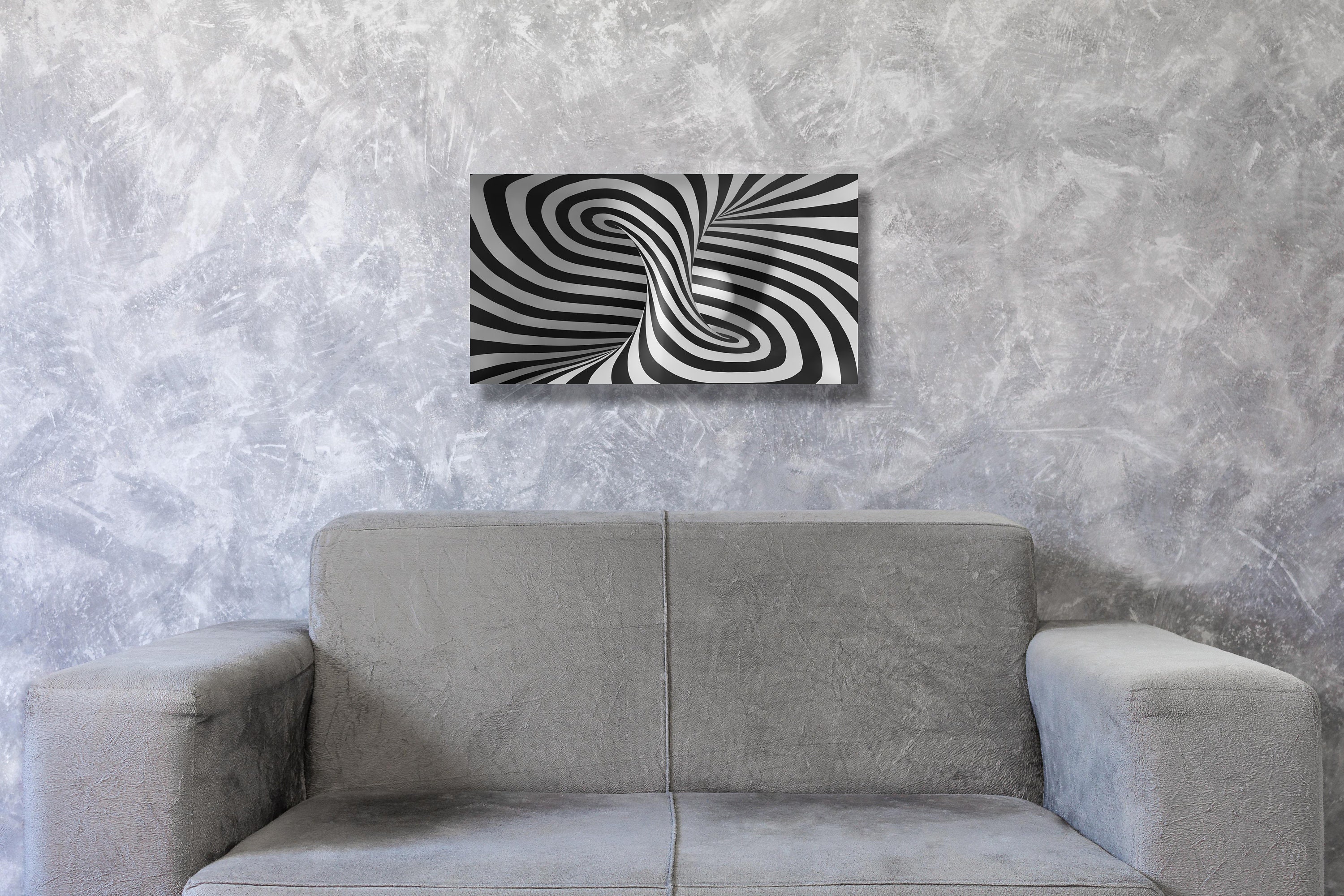 3D Optical Illusion Art Downloadable Print Wallpaper, With 3 Variations ...