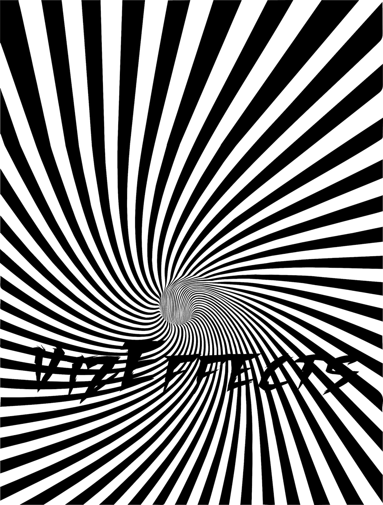 3D Tunnel Optical Illusion Art Downloadable Print Wallpaper, With Ai ...