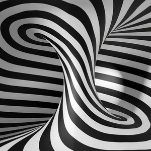 3D Optical Illusion Art Downloadable Print Wallpaper, With 3 Variations ...