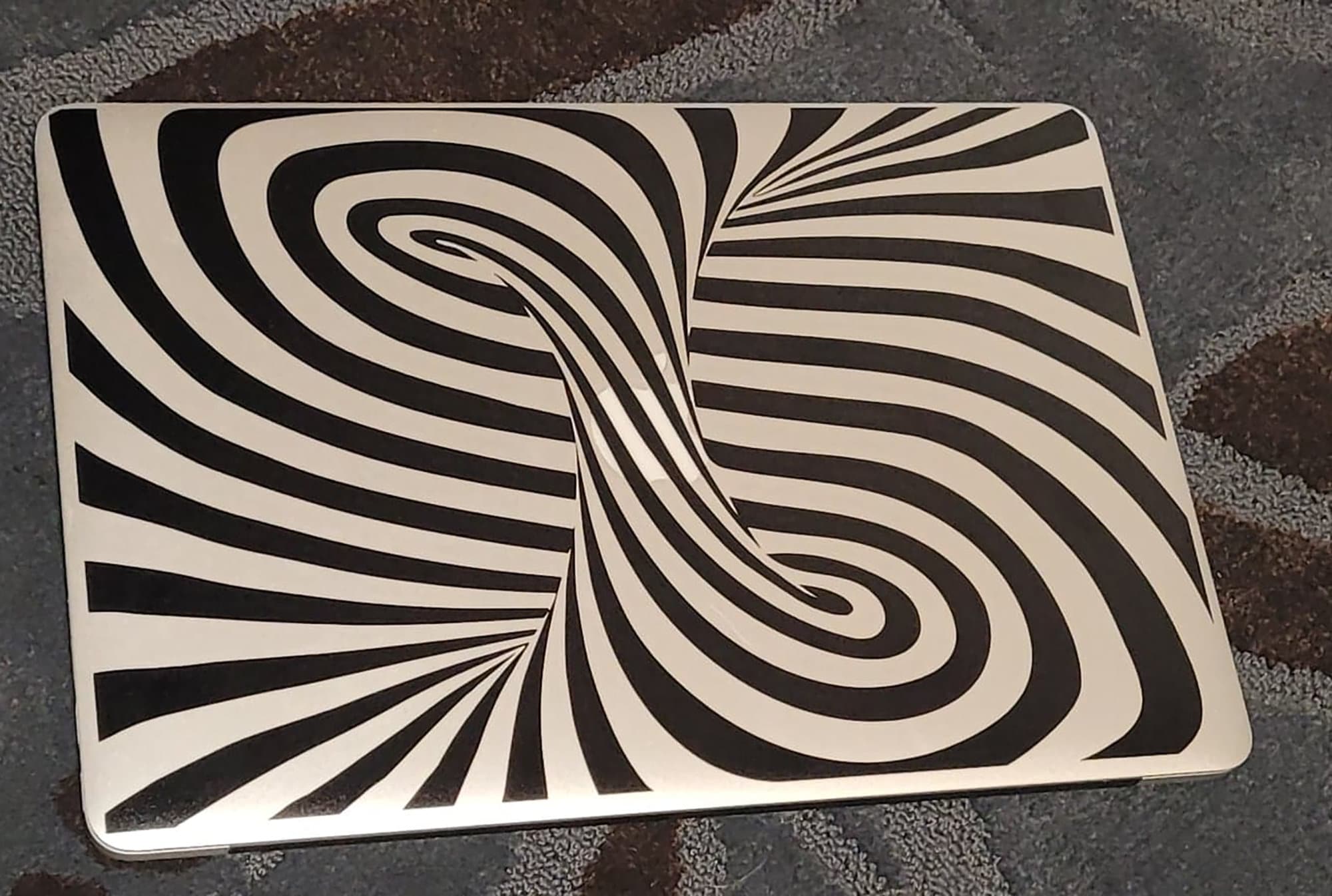 3D Optical Illusion Vinyl Decal Art Print Wall Paper - Etsy