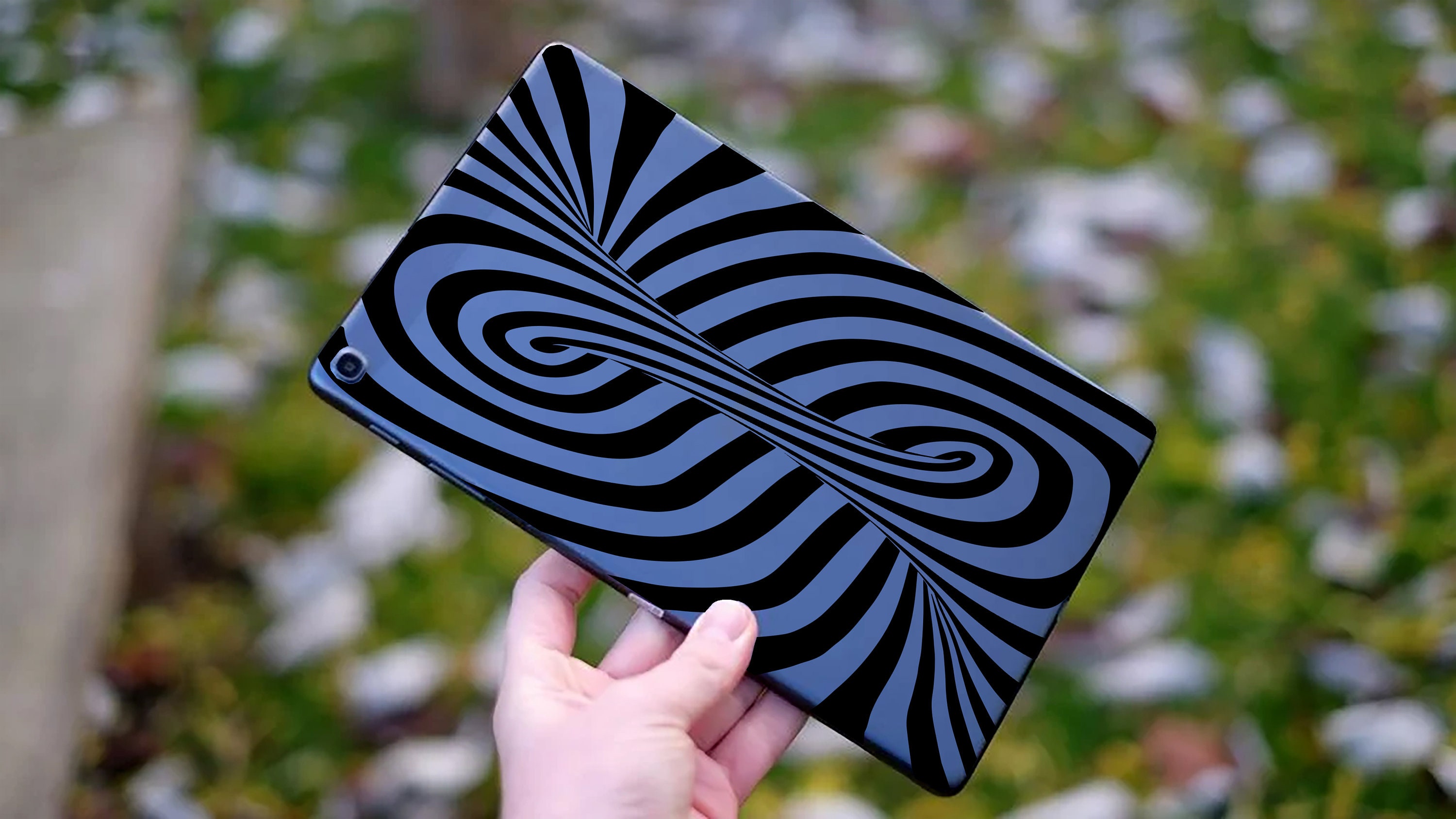 3D Optical Illusion Vinyl Decal Art Print Wall Paper - Etsy