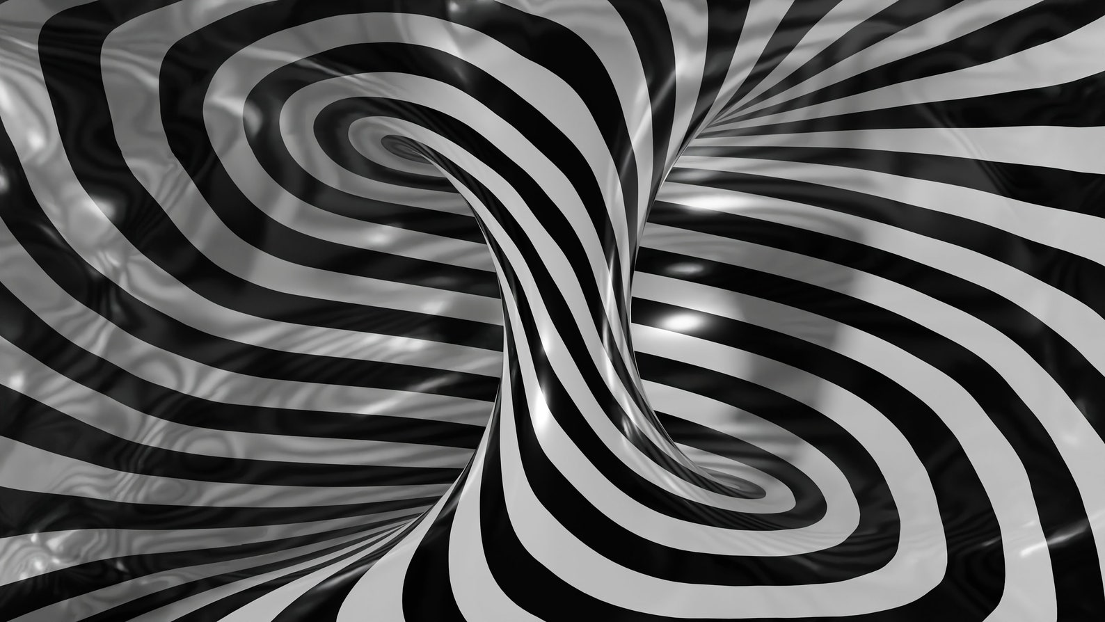 3D Optical Illusion Art Downloadable Print Wallpaper, With 3 Variations ...