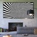 3D Tunnel Optical Illusion Art Downloadable Print Wallpaper, With Ai ...