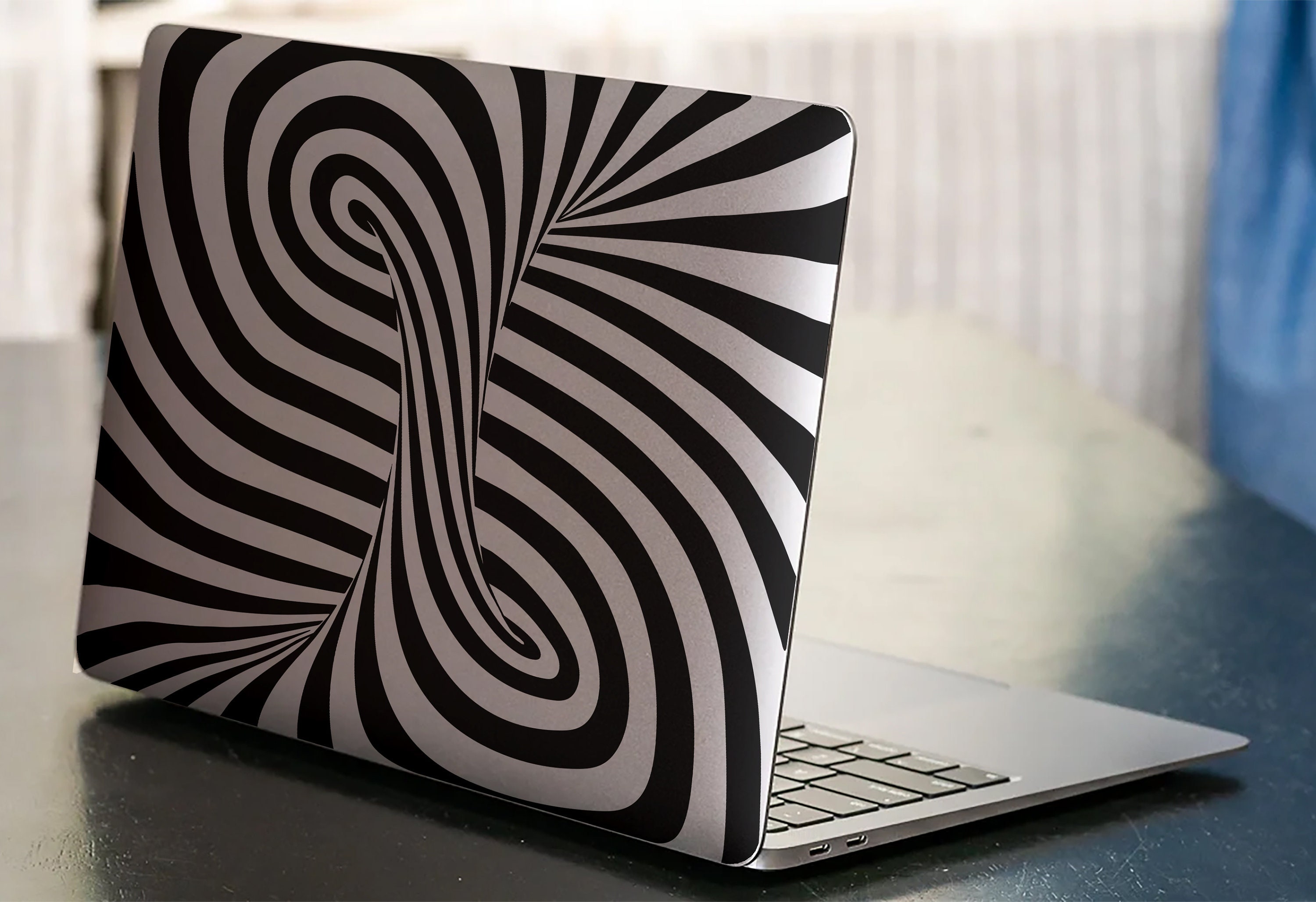 3D Optical Illusion Vinyl Decal Art Print Wall Paper - Etsy