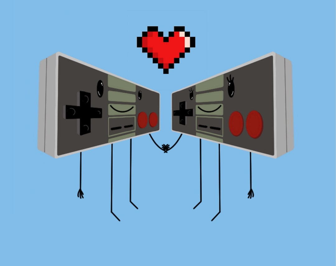 NES Controller Digital Art (digital File Only) - Etsy