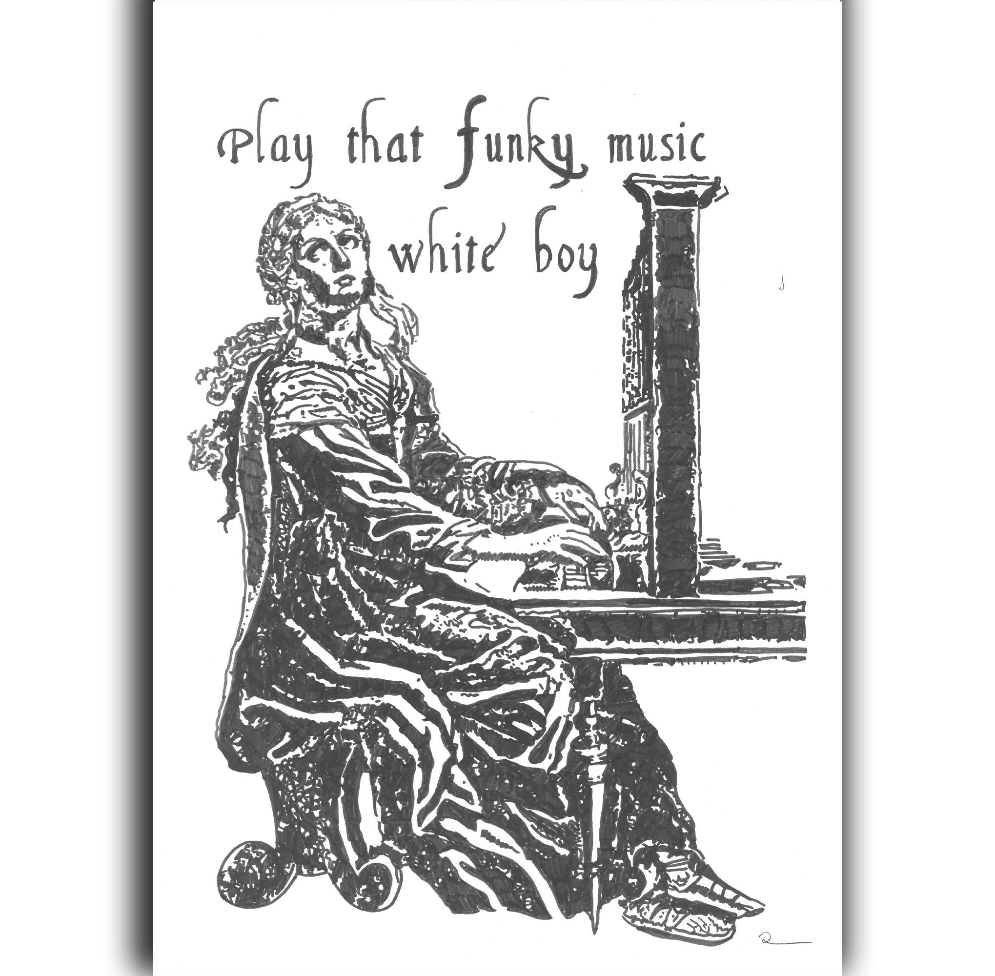 Saint Cecilia Patron Saint of Music Play That Funky Music - Etsy