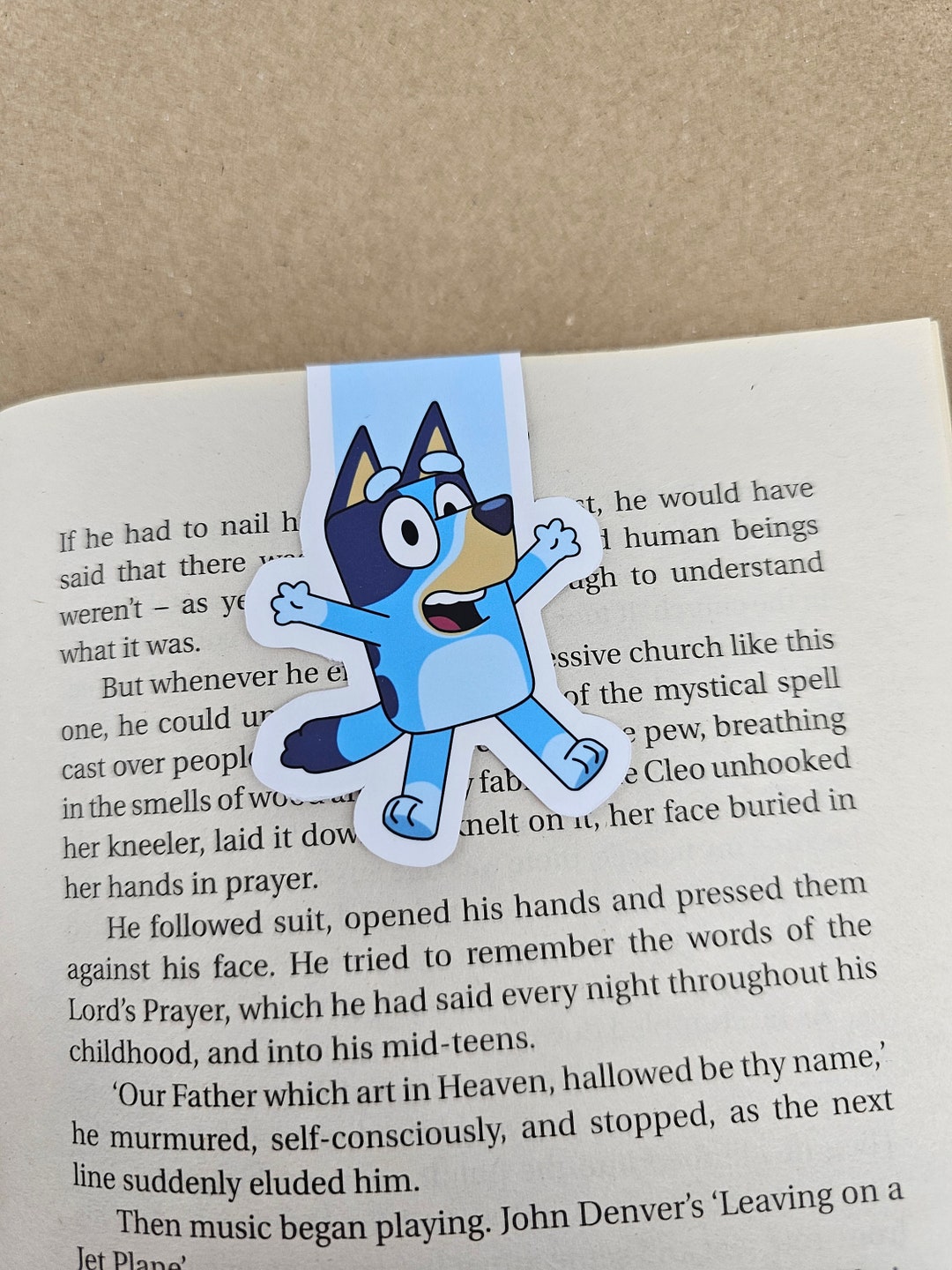 Bluey Magnetic Bookmark - Etsy