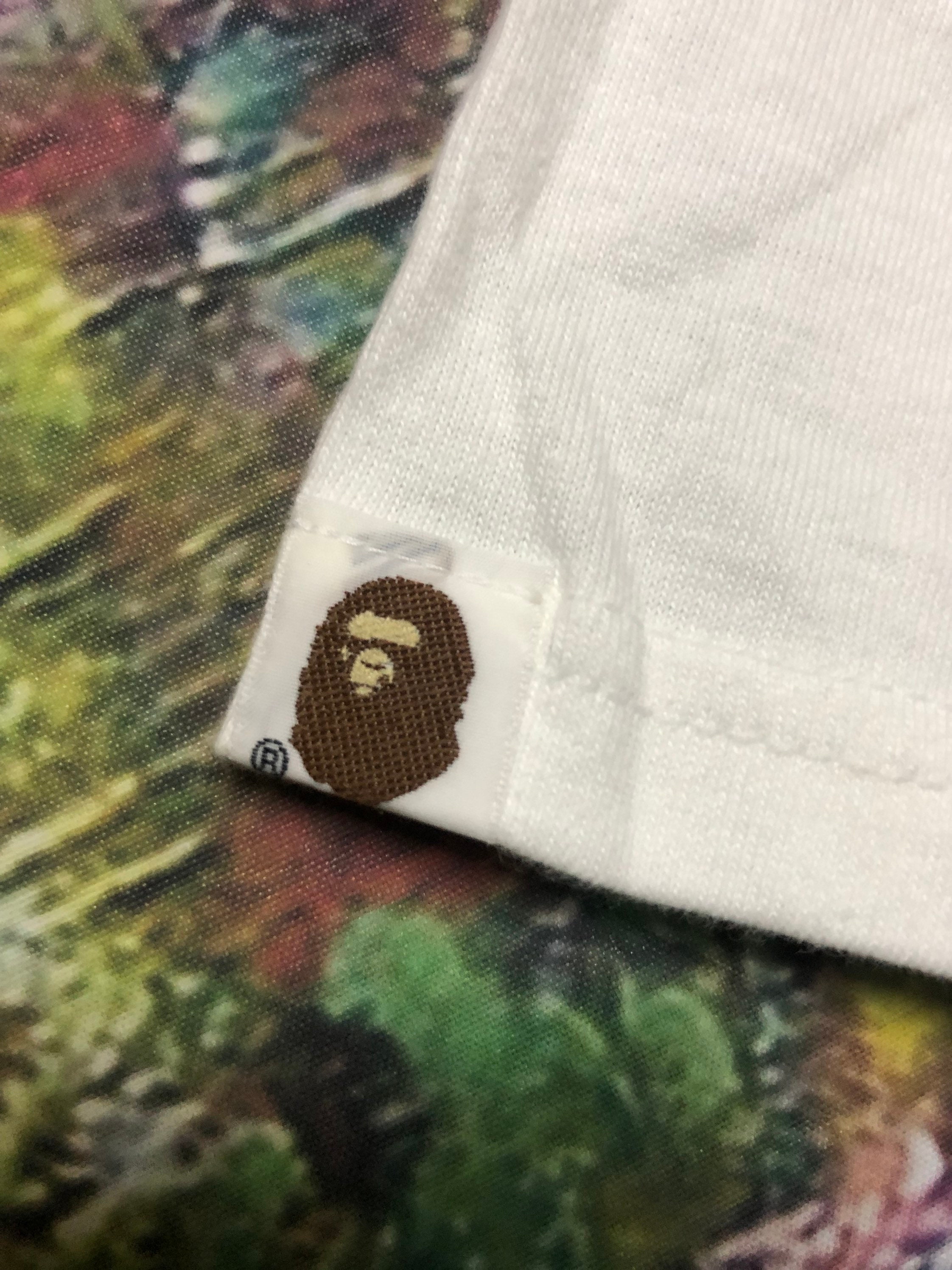 Vintage Bape Tag Hanes Rare Design - Etsy