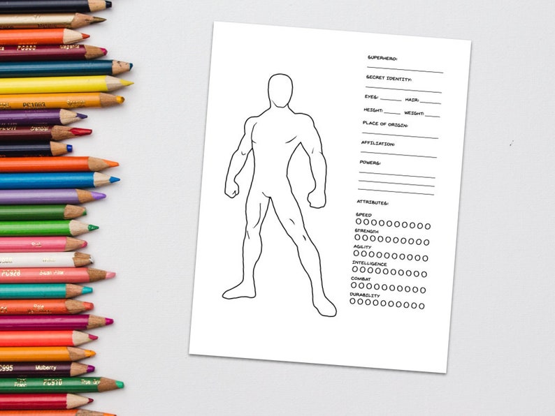 The Complete Comic Book Template - Etsy