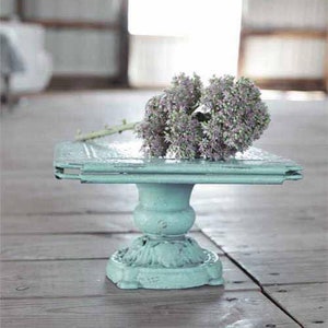 Cake Stand Rustic Metal Cake Stand Country Metal Cake Stand - Etsy