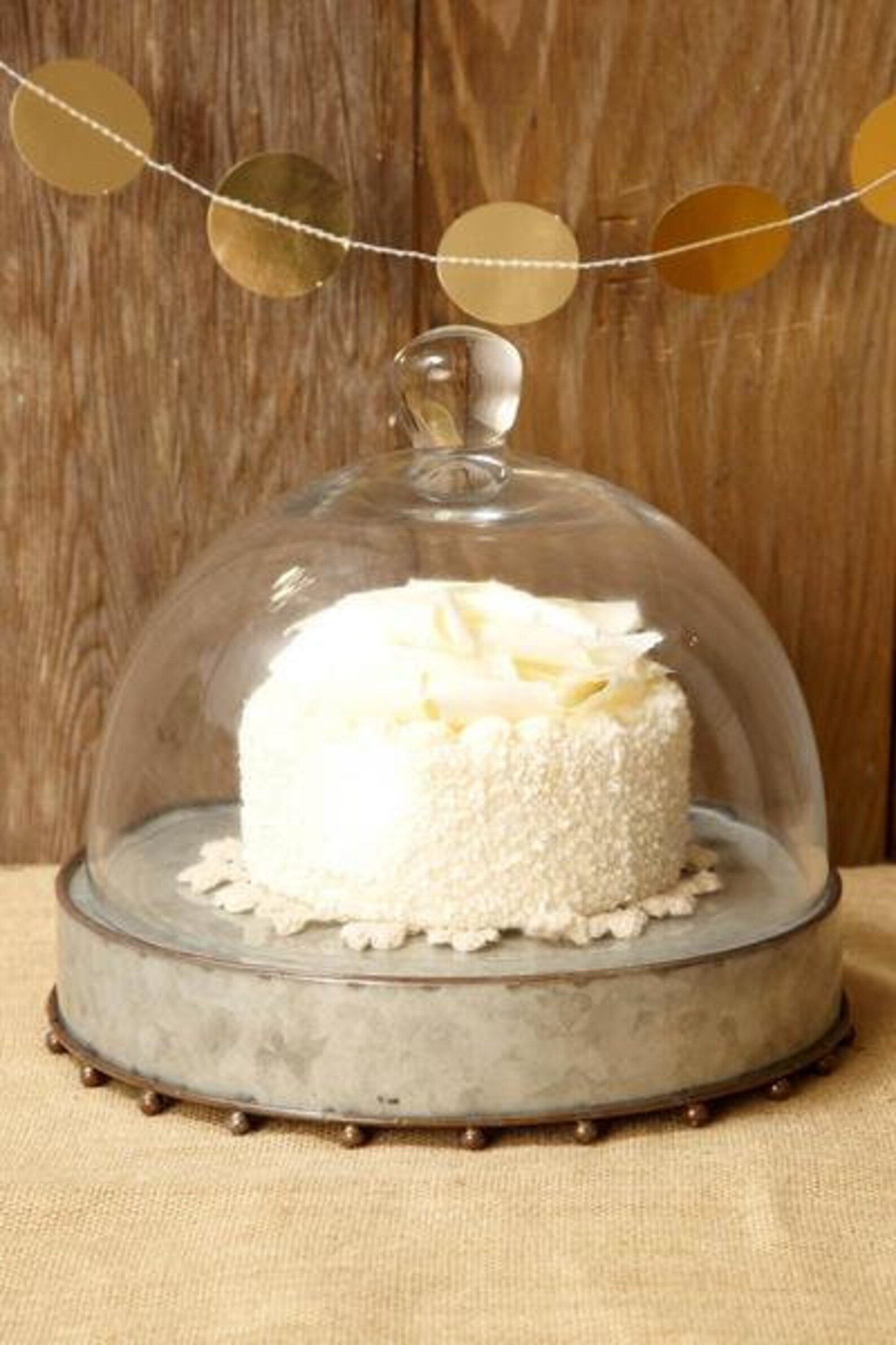 Cake Stand Metal Cake Stand Metal Cake Stand With Glass - Etsy