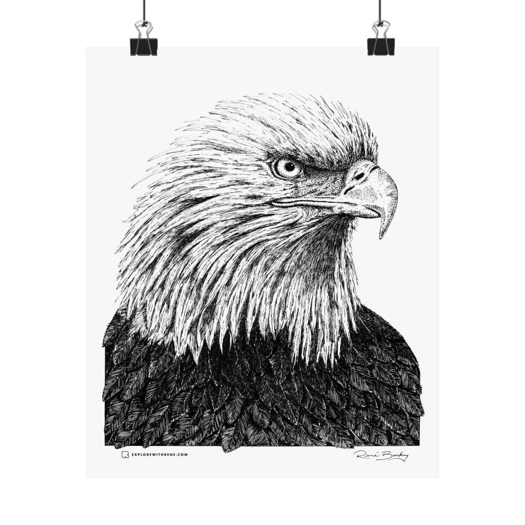 Eagle Matte Vertical Posters - Etsy