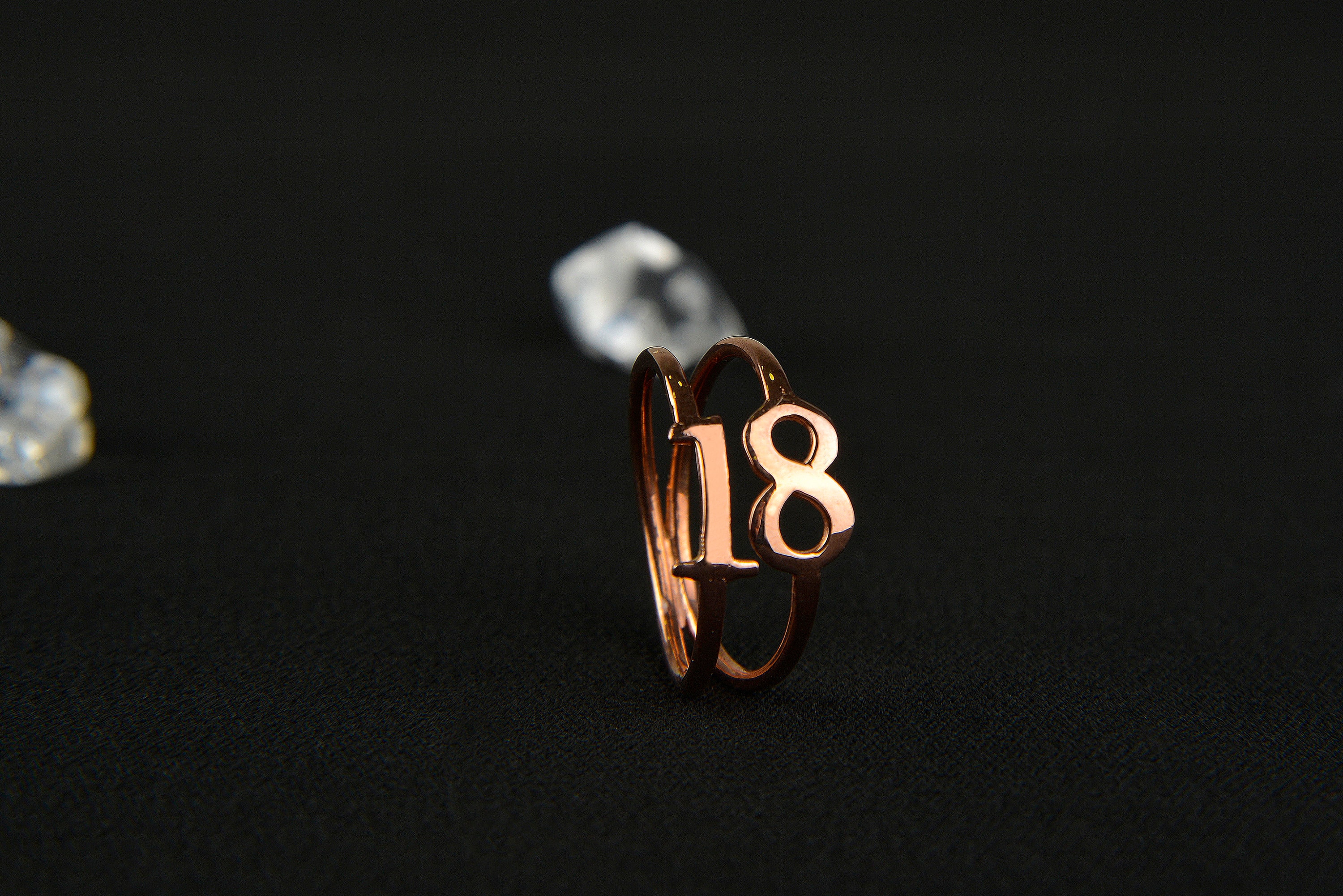 Number Ring Custom Date Ring Personalized Number Ring - Etsy