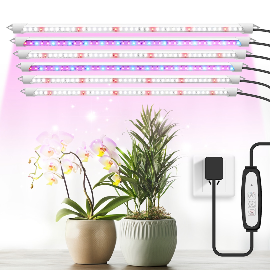 EASY GROW LED Grow Light Bars 16'' for Indoor Plant - Etsy