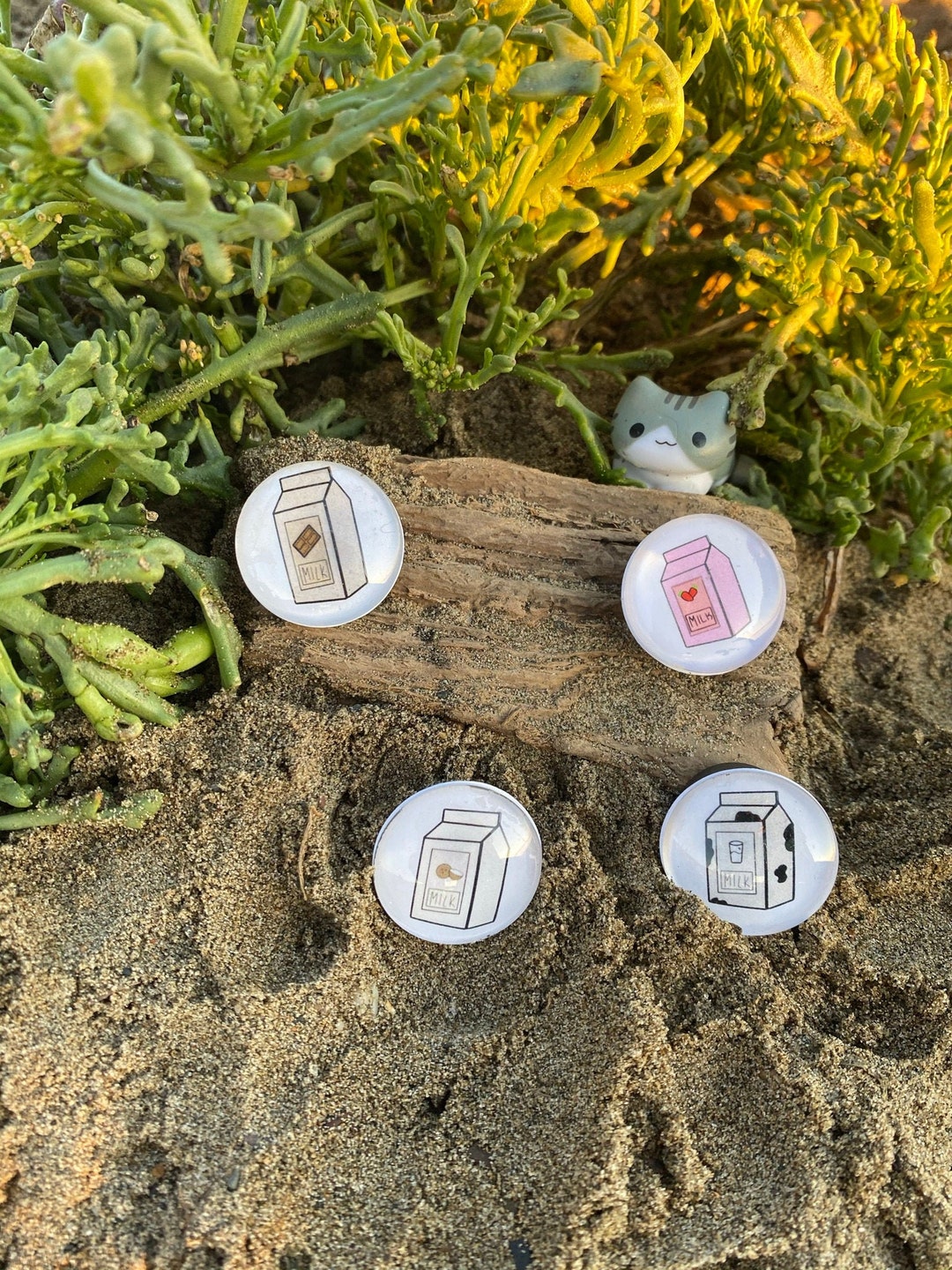 Milk Carton Magnet/pin - Etsy