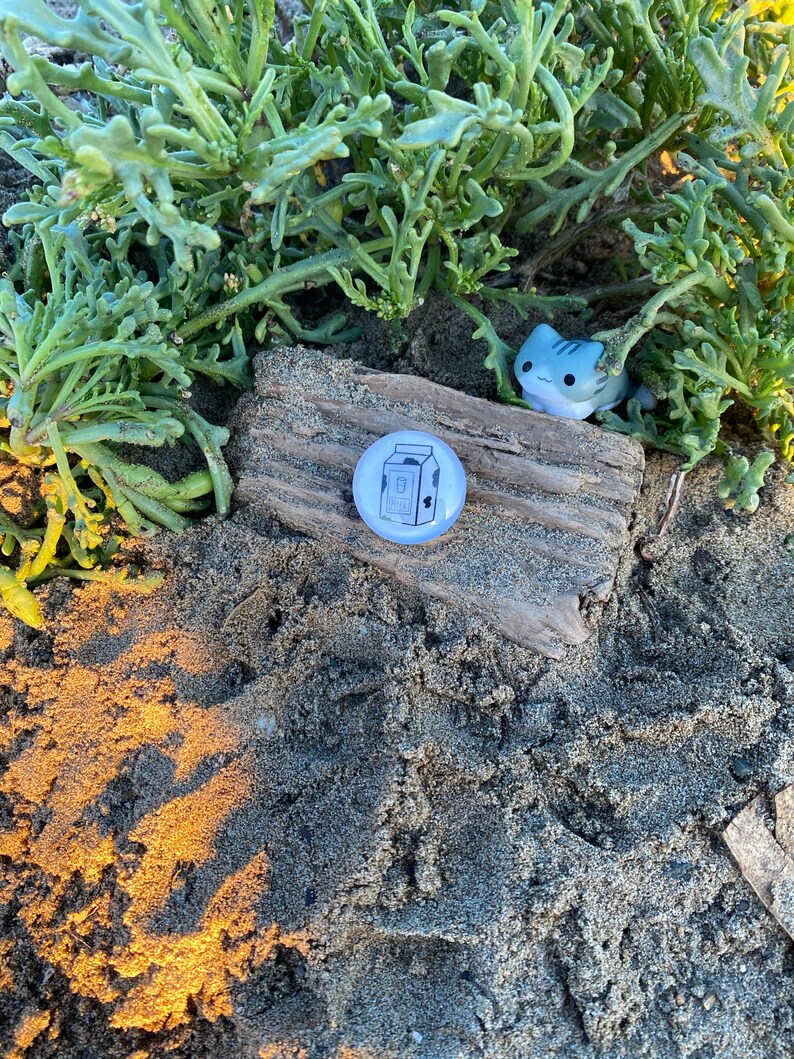 Milk Carton Magnet/pin - Etsy