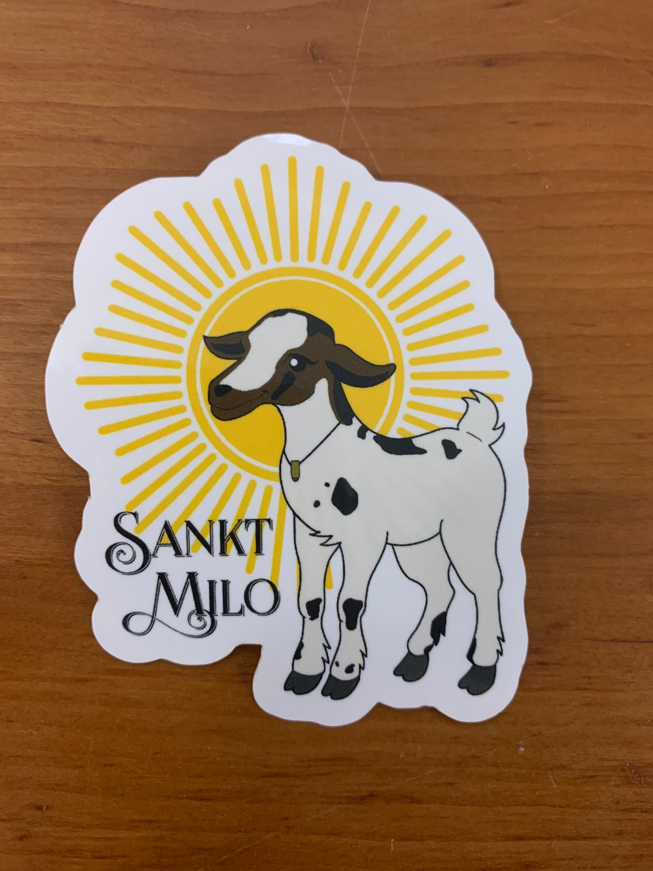 Milo the goat sticker - Etsy France