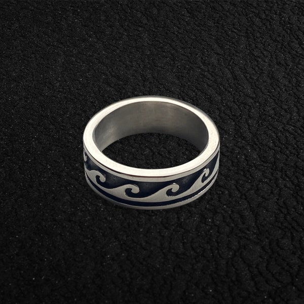 Wave Ring - Etsy