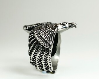 Mens Eagle Ring - Etsy
