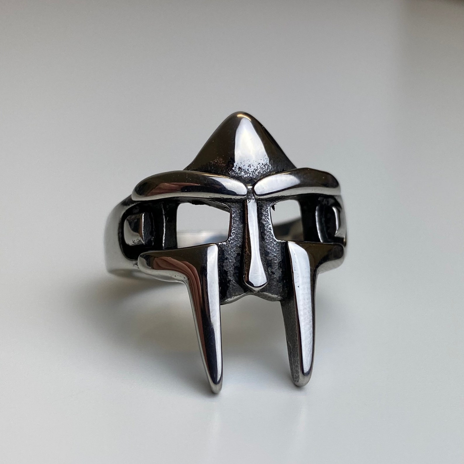 Mf Doom Ring for Men Silver MF DOOM Ring MF Doom Jewellery - Etsy