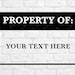 Property of Svg - Property Svg - Label Svg - Supply Labels Svg ...