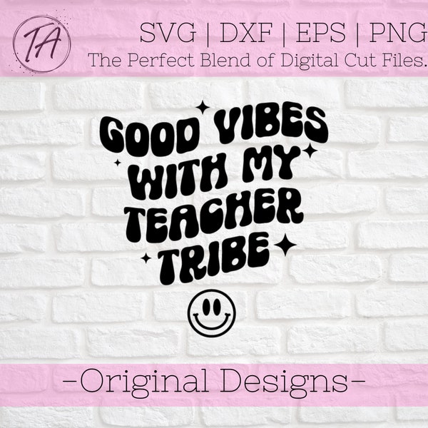 Teacher Tribe Svg - Etsy
