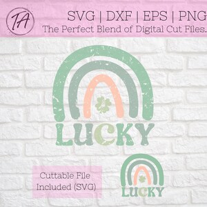 Lucky Rainbow Svg - Lucky Rainbow Png - St. Patrick's Day Svg - St ...