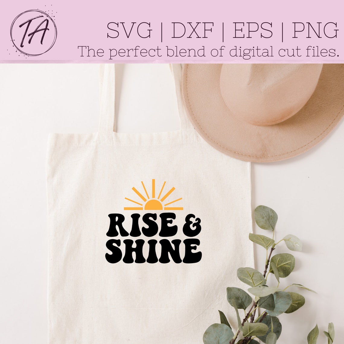 Rise and Shine Svg Retro Rise and Shine Svg Retro Quote - Etsy