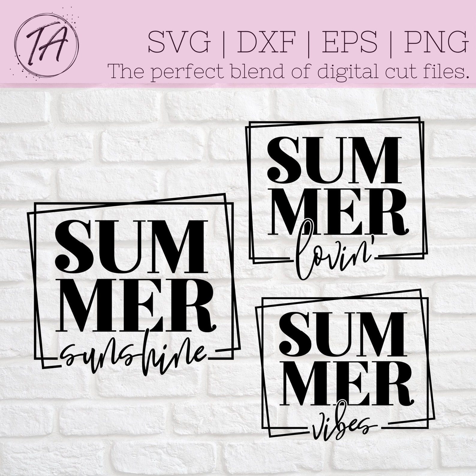 Summer Svg Summer Vibes Svg Summer Lovin' Svg Summer | Etsy