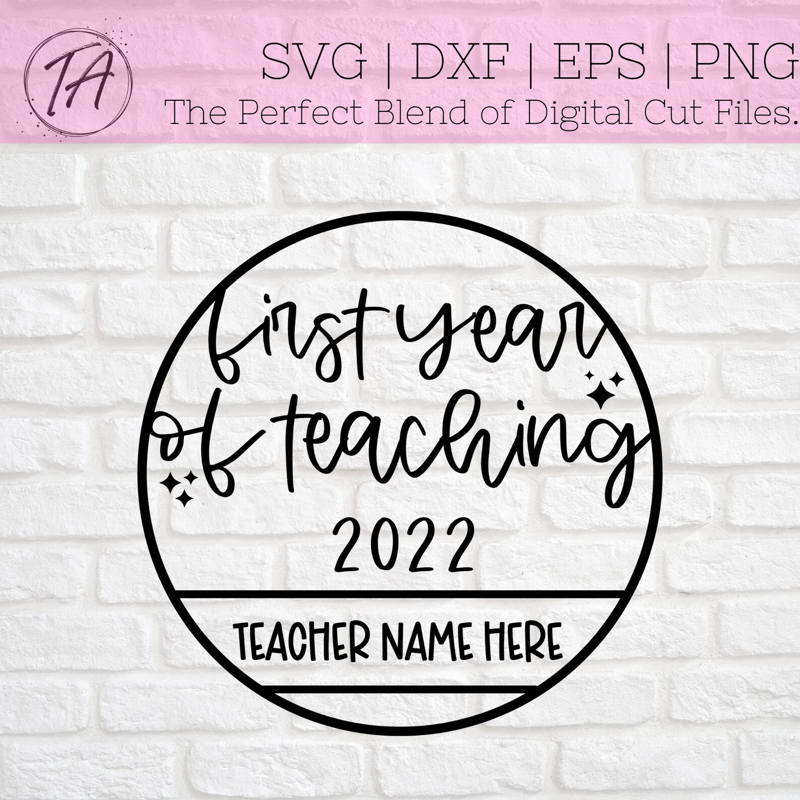 First Year Teaching Svg First Year Teacher Gift Svg - Etsy
