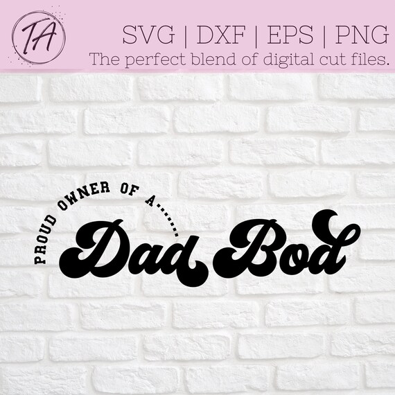 Dad Svg Dad Bod Svg Dad Body Svg Father's Day Svg - Etsy Canada