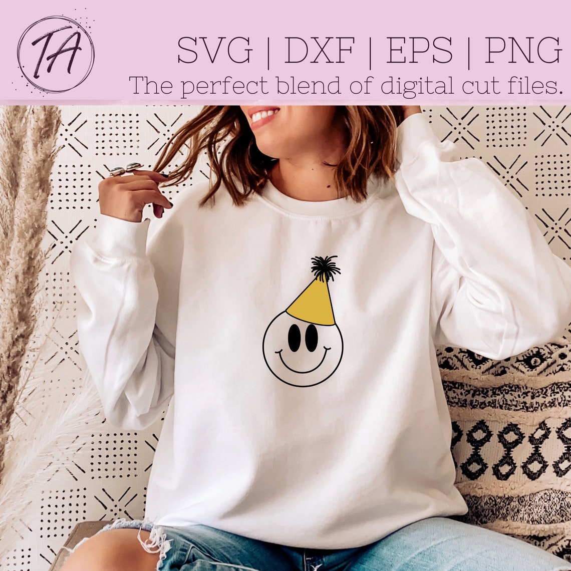 New Years Svg Happy New Years Svg Retro New Years Svg - Etsy