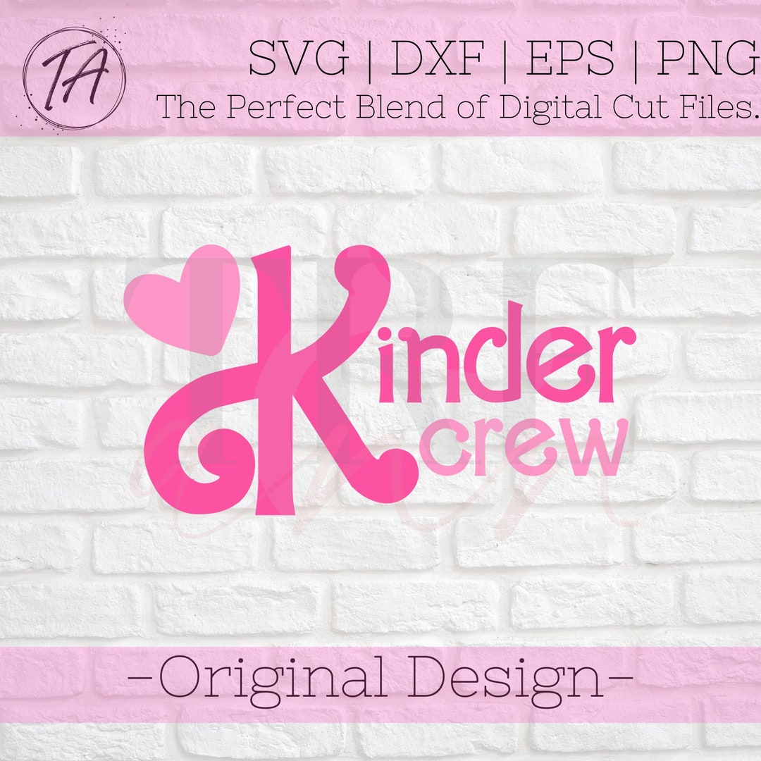 Kindergarten Svg - Kindergarten Shirt Svg - Kindergarten Crew Svg - K ...