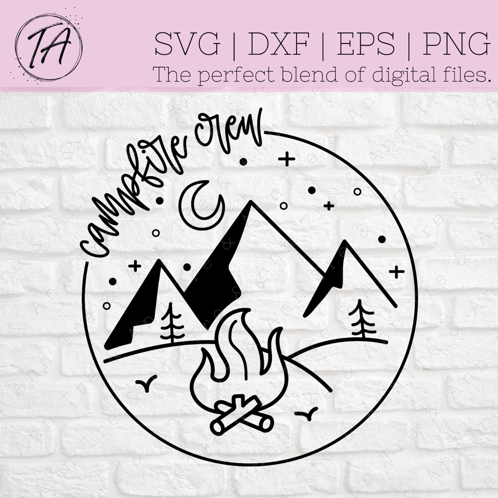 Camping Svg Camping Crew Svg Campfire Crew Svg Camp Svg - Etsy