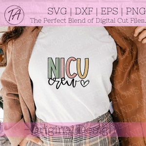 Nicu Crew Svg - Nicu Svg - Nicu Nurse Svg - Nicu Baby Svg - Nicu Mom ...