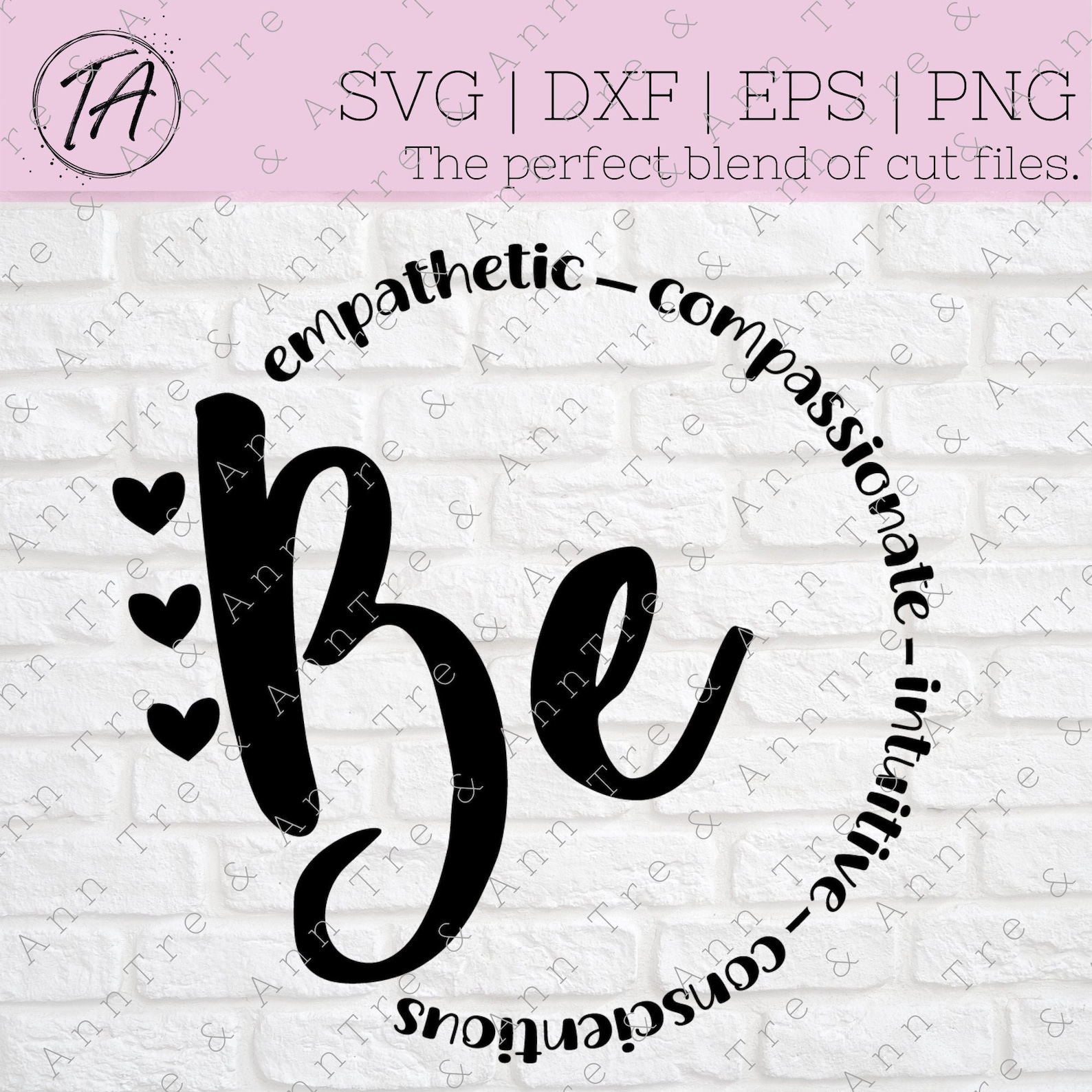 Be Kind svg Kind svg Empathy svg Compassion svg Human Kind | Etsy