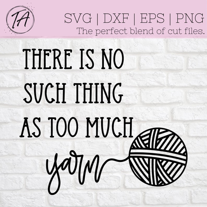 Yarn Svg Knitting Svg Crochet Svg Yarn Ball Svg Wool - Etsy