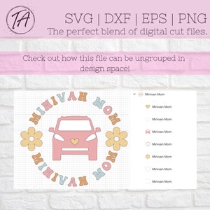 Minivan Mom Svg - Minivan Svg - Mom Svg - Mom Van Svg - Mama Svg ...