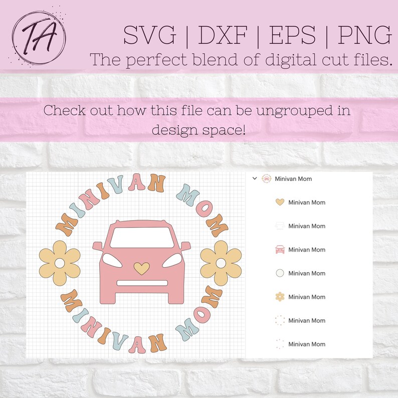 Minivan Mom Svg - Minivan Svg - Mom Svg - Mom Van Svg - Mama Svg ...