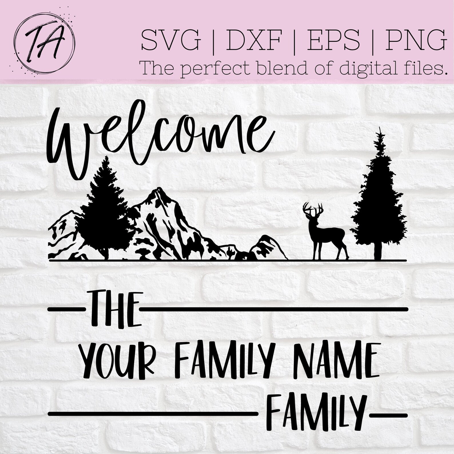 Family Name Sign Svg Name Sign Svg Last Name Sign Svg | Etsy