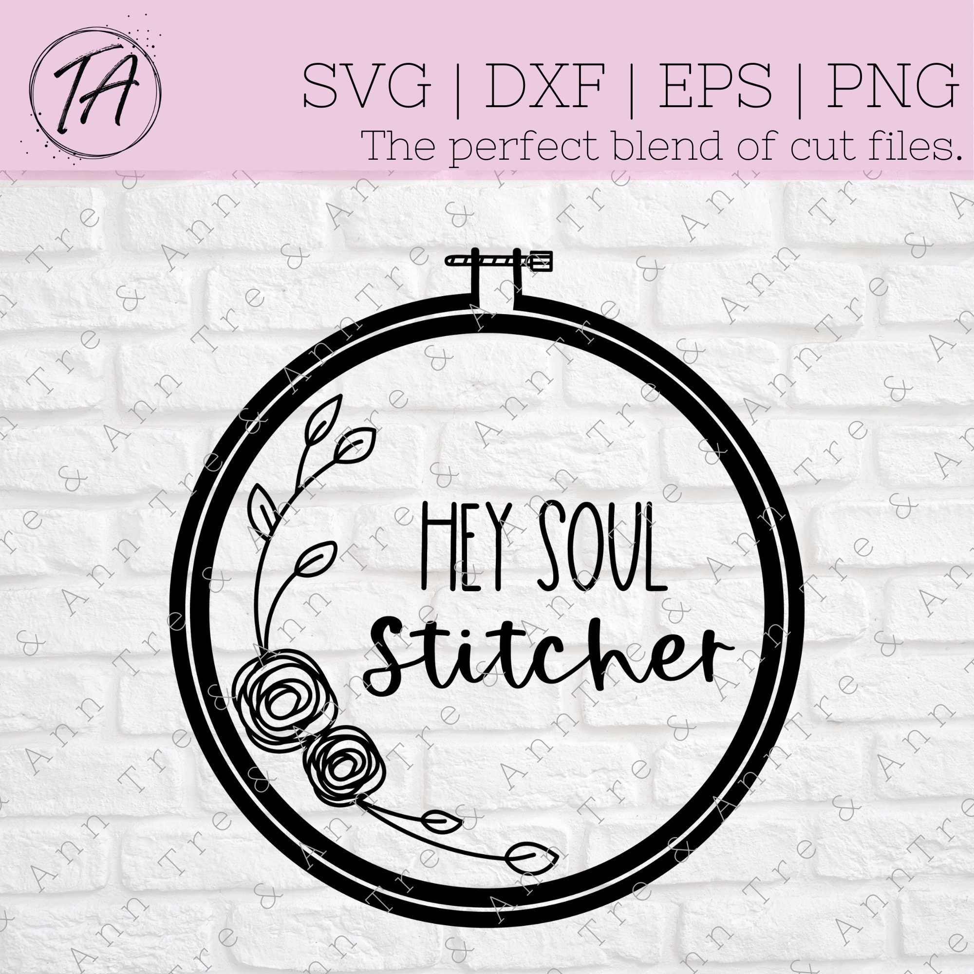 Embroidery SVG Hand Embroidery SVG Embroidery Hoop SVG - Etsy UK