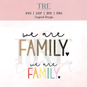 We Are Family Svg - Classroom Svg - Classroom Sign Svg - Classroom ...