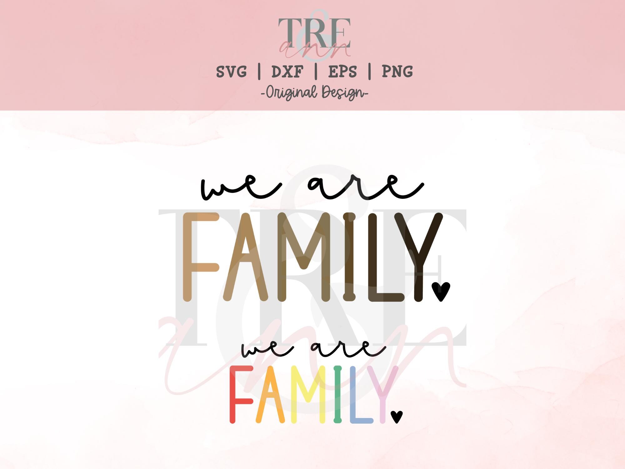 We Are Family Svg - Classroom Svg - Classroom Sign Svg - Classroom ...