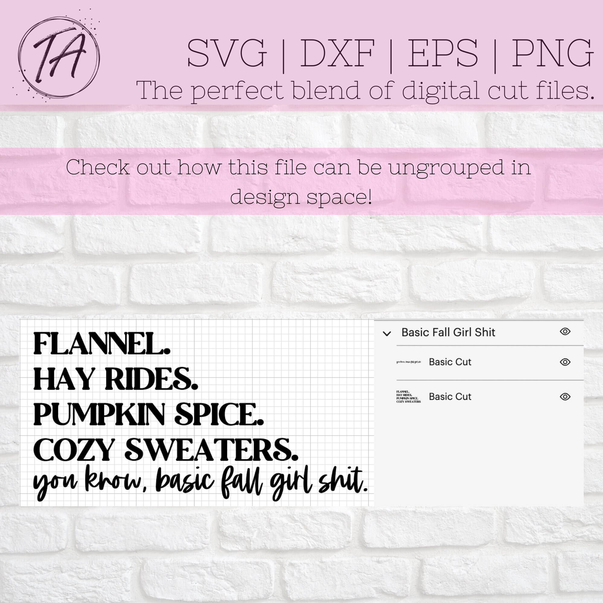 Basic Fall Girl Shit Svg Fall Shit Svg Fall Svg Fall - Etsy