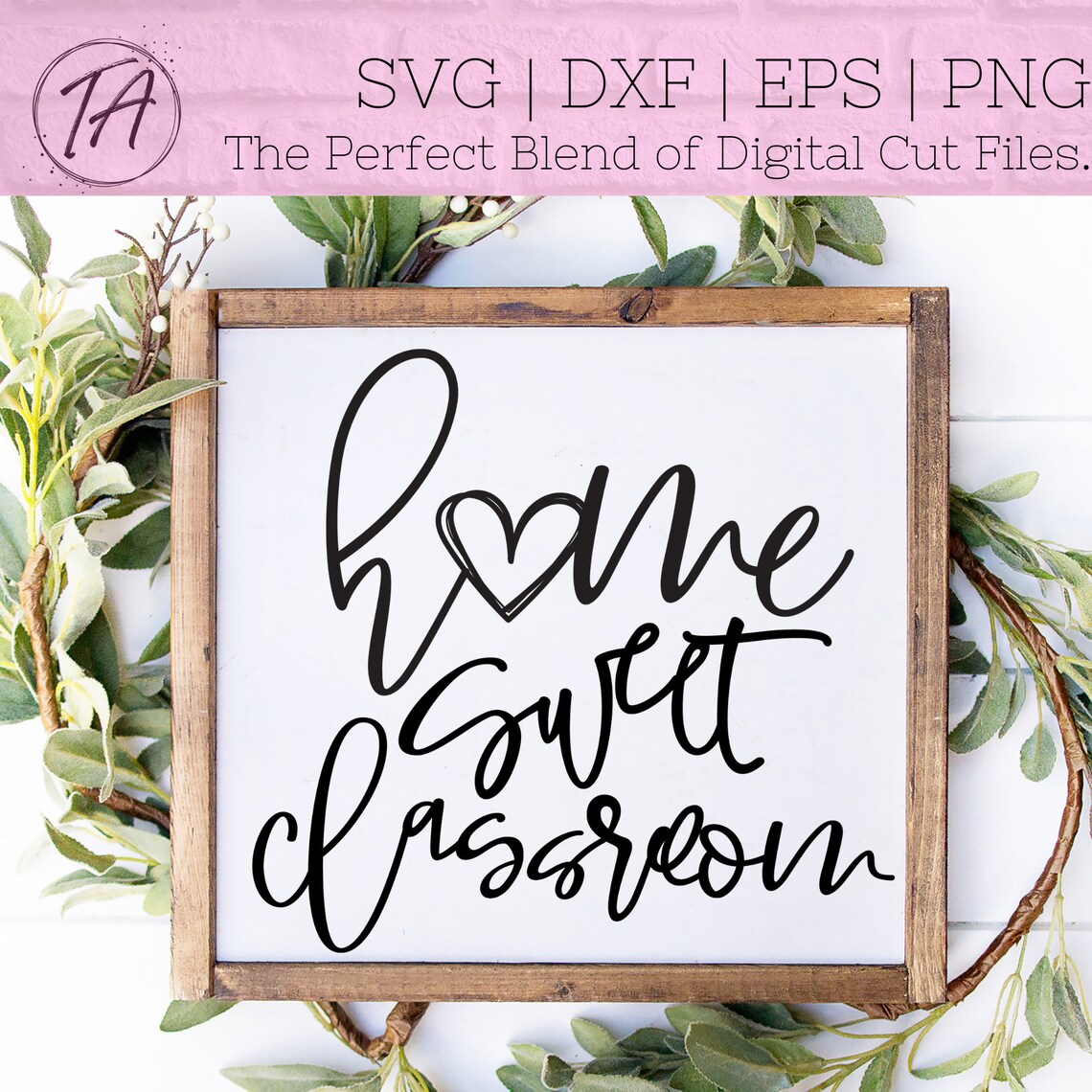 Home Sweet Classroom Svg - Classroom Sign Svg - Classroom Door Sign Svg ...