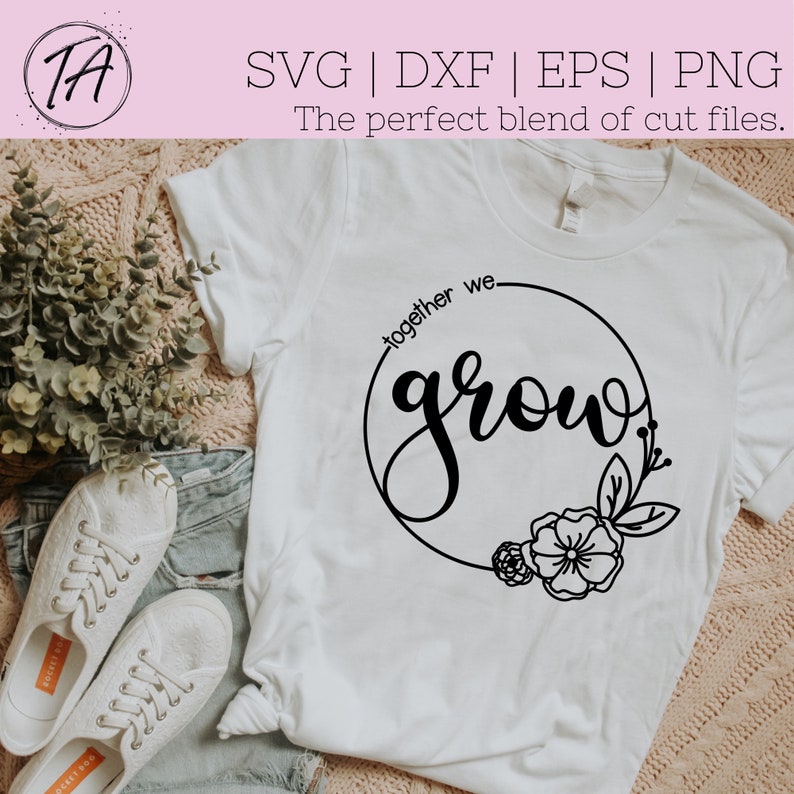 Inspirational Quote Svg Growth Svg Inspire Svg | Etsy