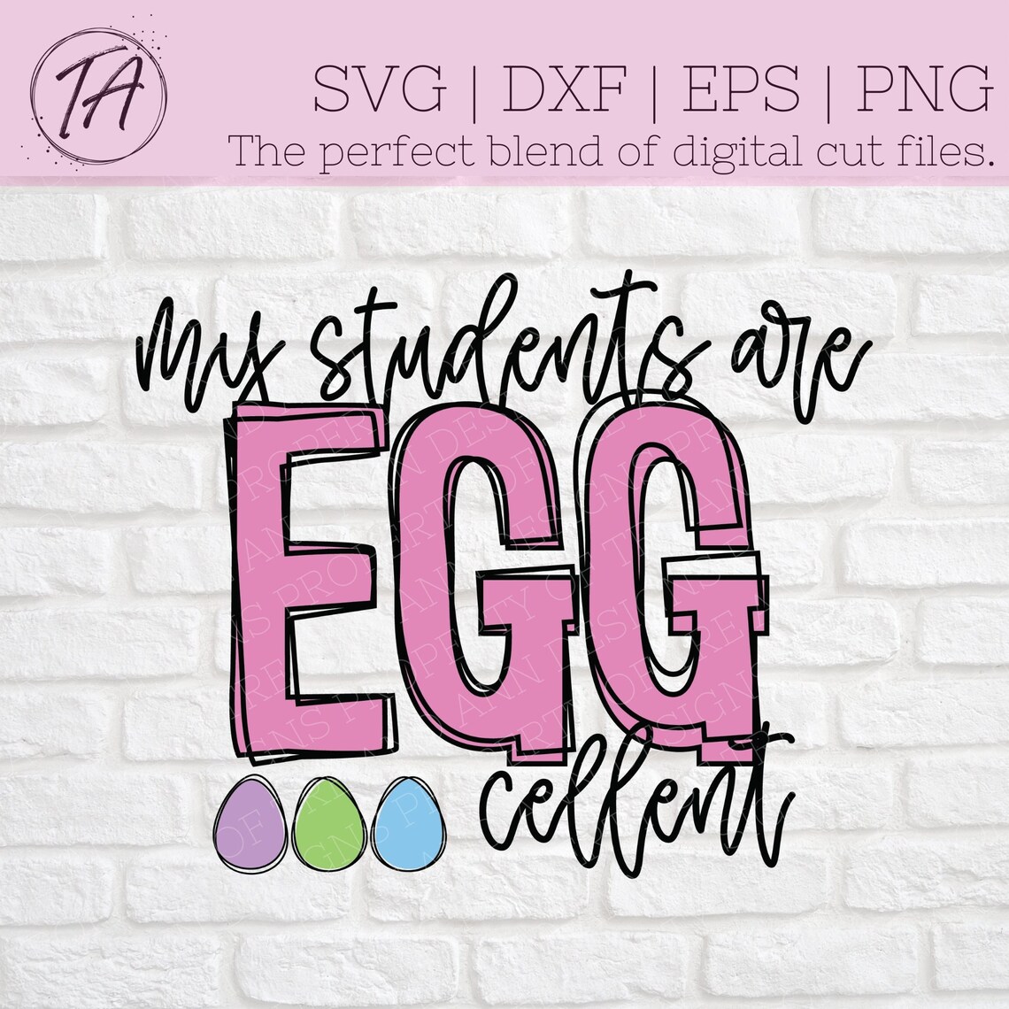 My Students Are Egg-cellent Svg Eggcellent Svg Teacher | Etsy