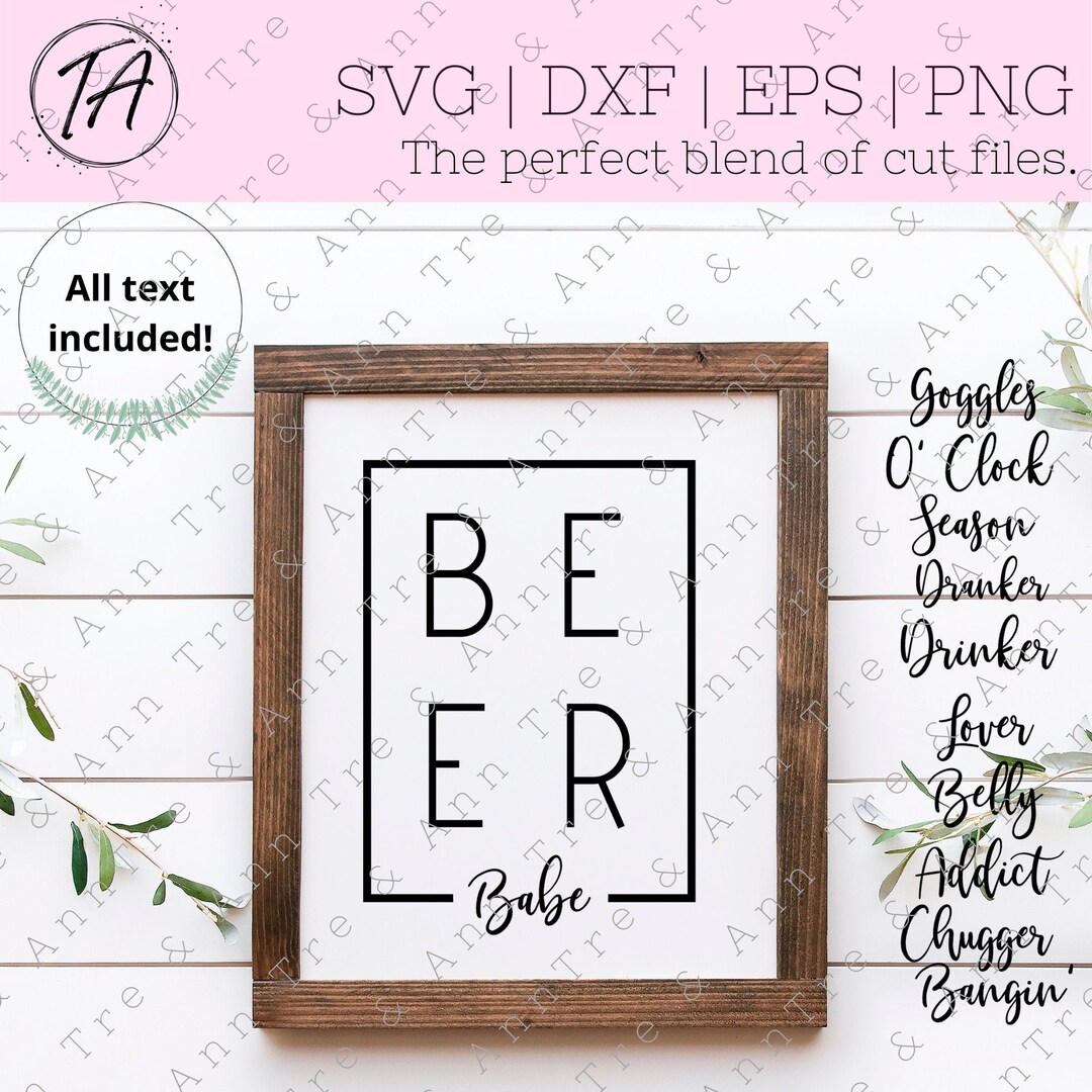 Beer Svg- Beer Babe Svg- Beer Drinker Svg- Beer Lover Svg- Beer- Svg ...
