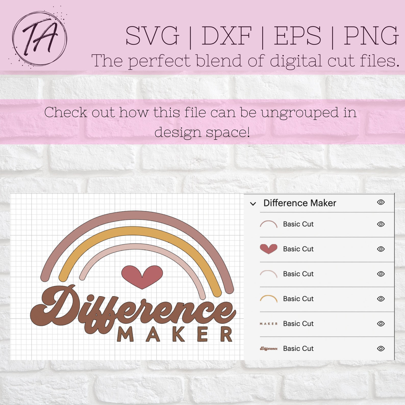 Difference Maker Svg Teacher Svg Teacher Life Svg | Etsy